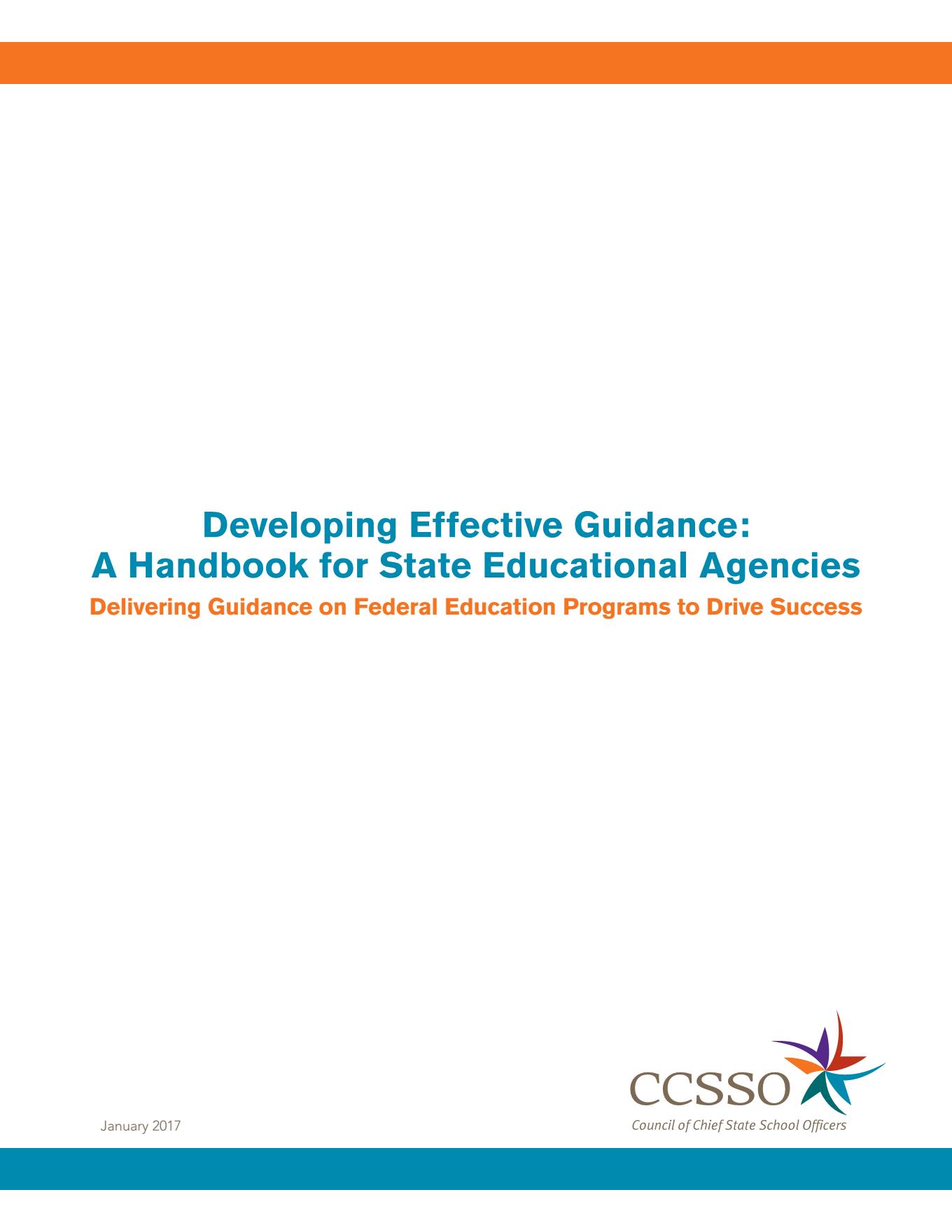 CCSSO Developing Effective Guide for SEAs - FlowPaper FlipBook