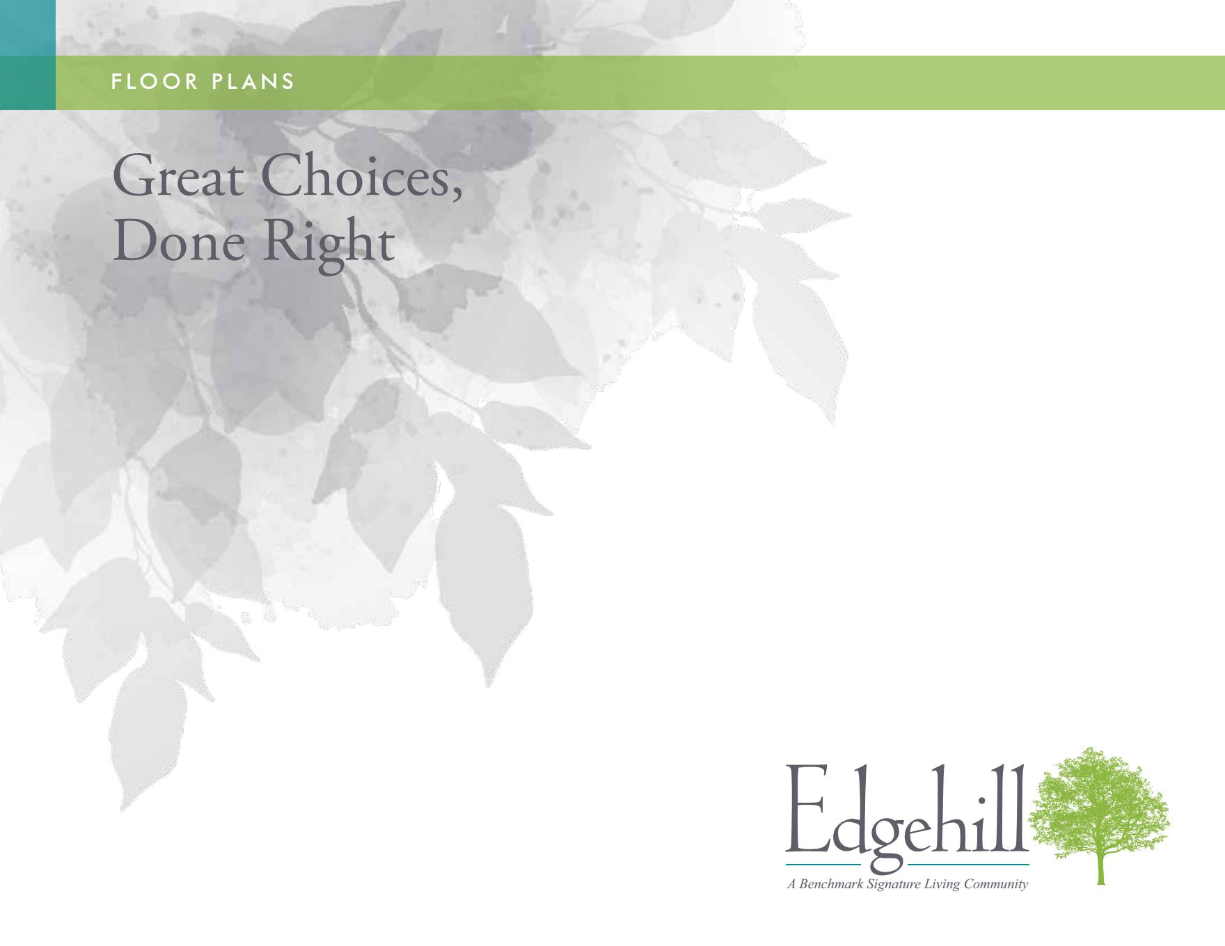 Edgehill Community Brochure - FlowPaper FlipBook